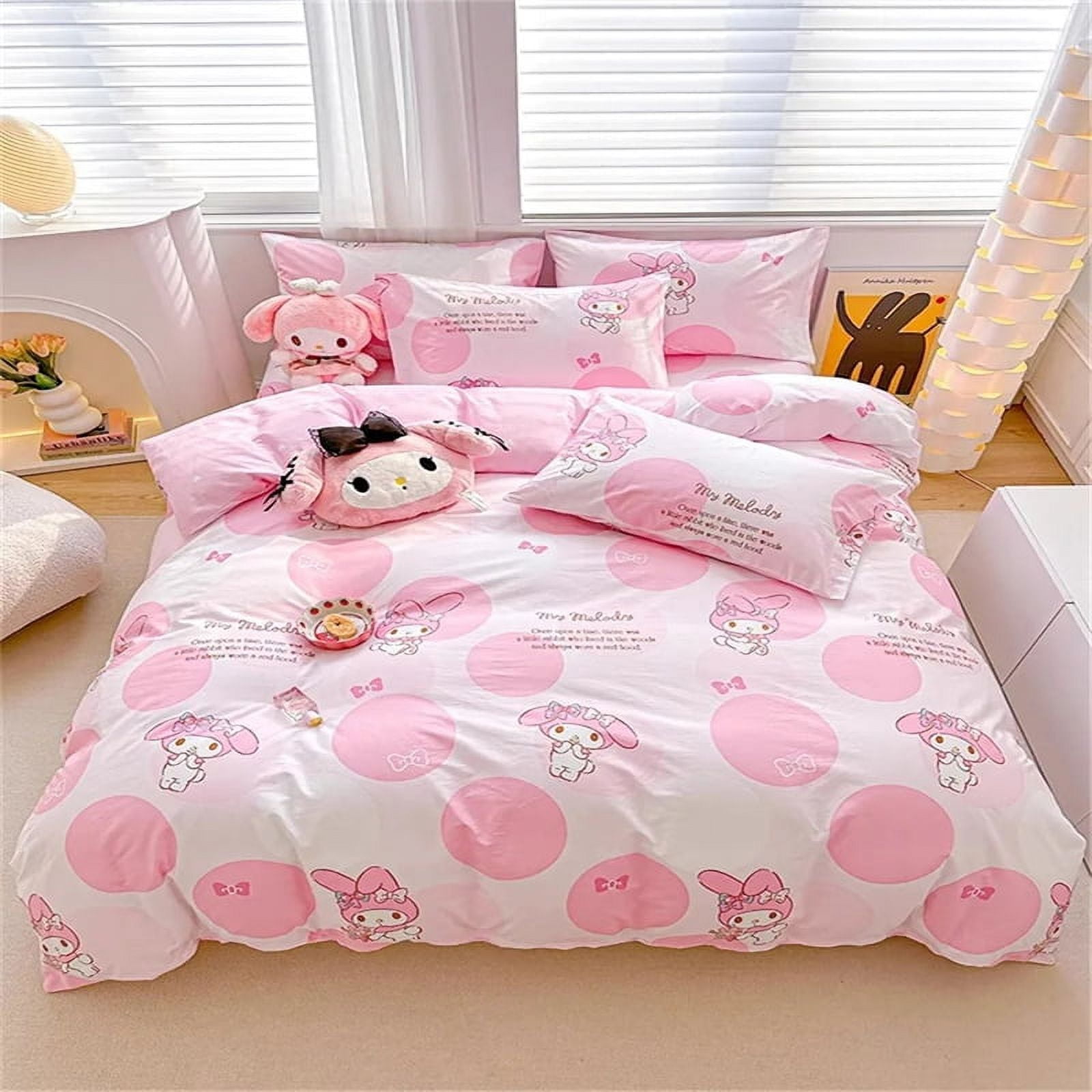 Cinnamoroll Duvet Cover Pillowcase Bedding Set Decoration Girl Gift ...