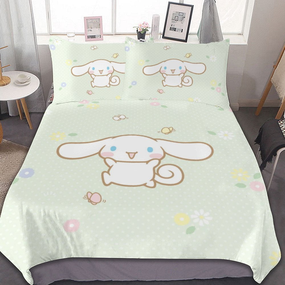 Cinnamoroll Duvet Cover Set 3-Piece Bedding Set Soft Warm And ...