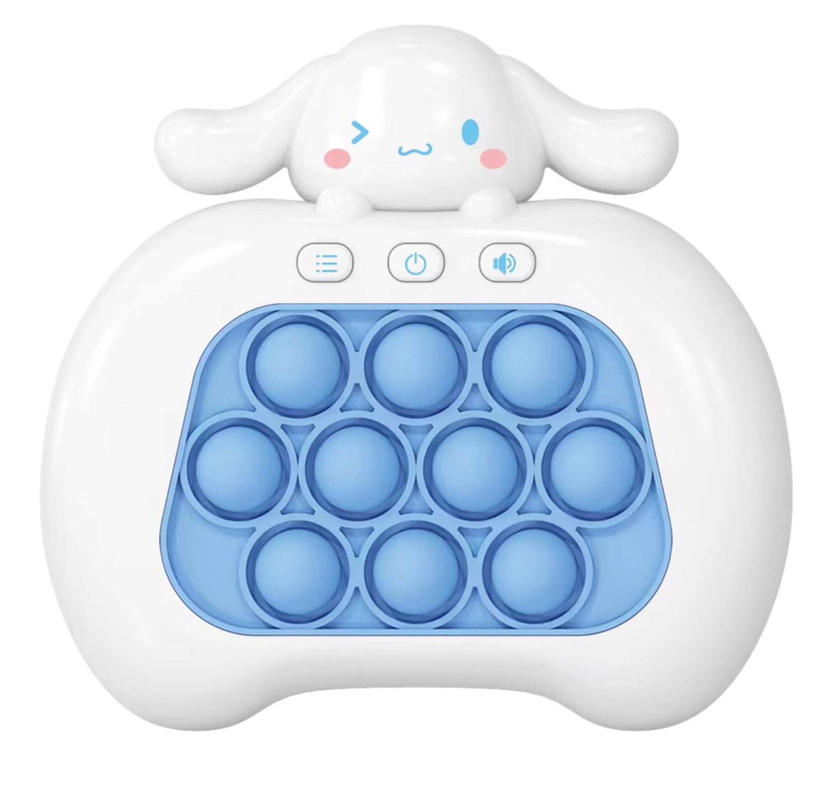 Cinnamoroll Fast Push Game, Cute Anime Pop Fidget Light Up Bubble ...