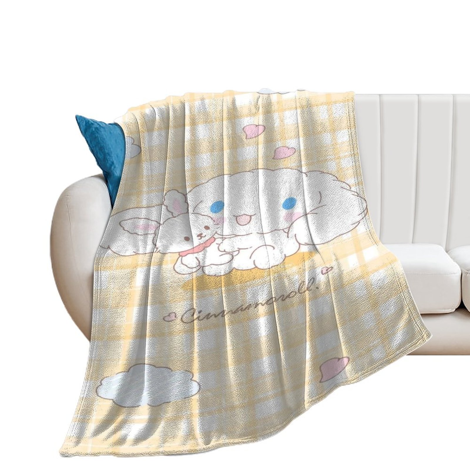Cinnamoroll Flannel Blanket Soft and Warm Bed Sofa Decoration 40"*50 ...