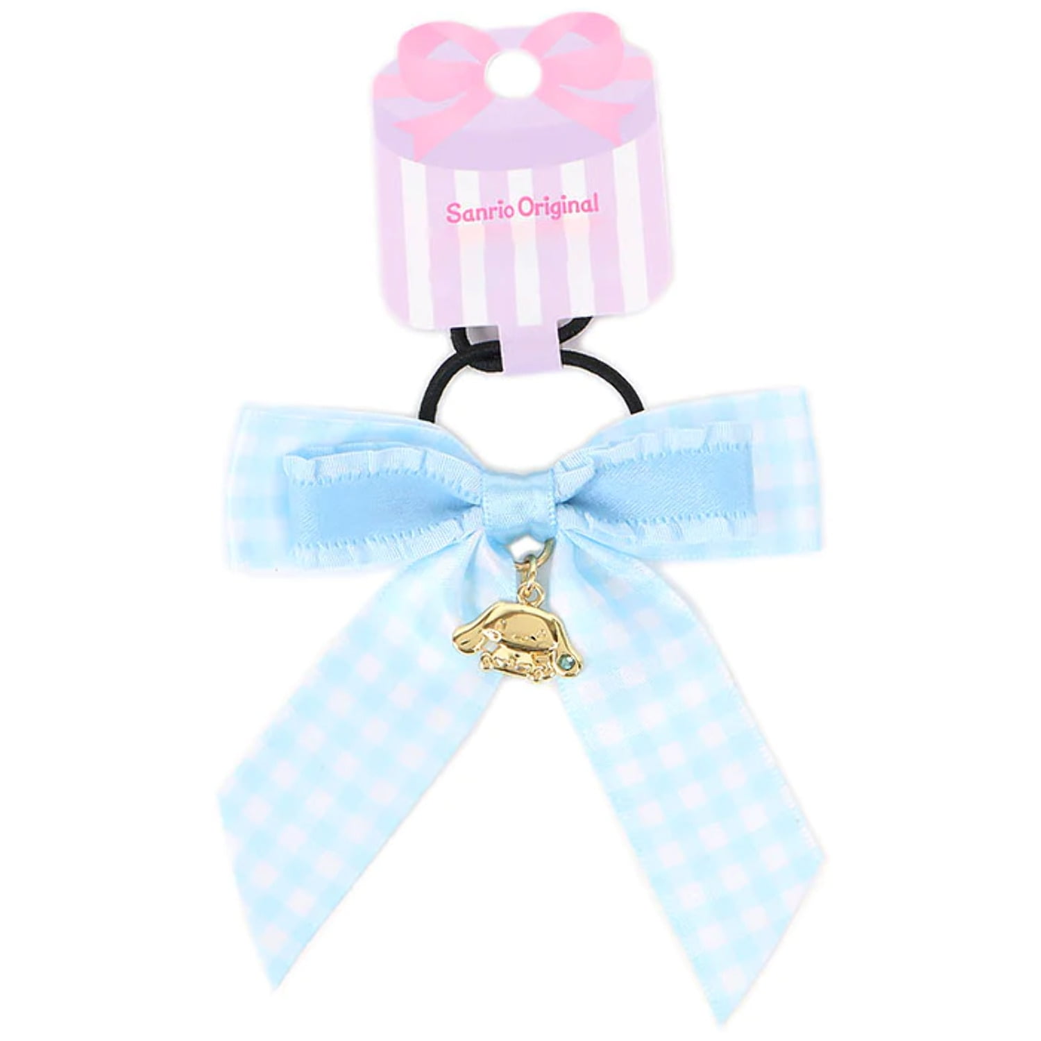Cinnamoroll Hair Tie Gingham Ribbon Ponytail Holder Ribbon Sanrio Japan ...