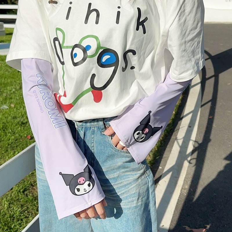 Cinnamoroll Hello Kitty Anime Kawaii Sanrio Ice Sleeve Cute Kuromi My ...