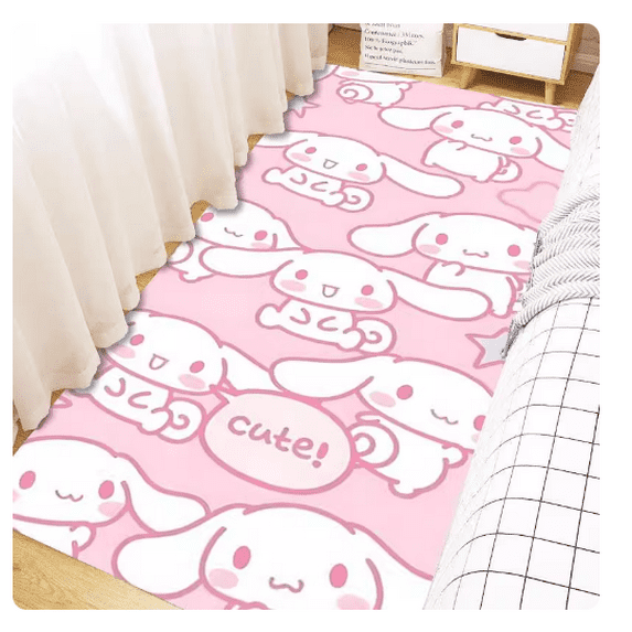 Cinnamoroll Hello Kitty Cartoon Sanrio Carpet Living Room Bedroom ...