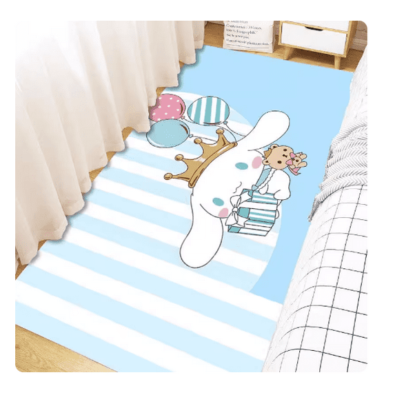 Cinnamoroll Hello Kitty Cartoon Sanrio Carpet Living Room Bedroom ...