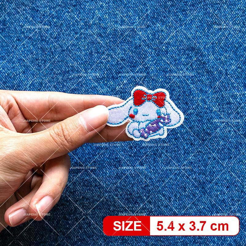 Cinnamoroll Iron on Embroidered patches For Clothes Hot Anime Cartoon ...