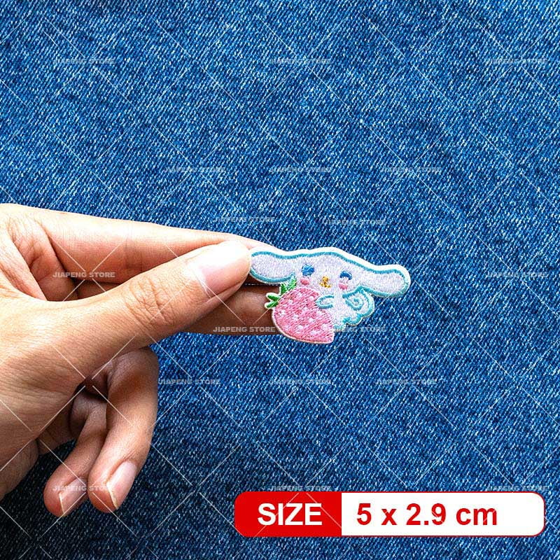 Cinnamoroll Iron on Embroidered patches For Clothes Hot Anime Cartoon ...
