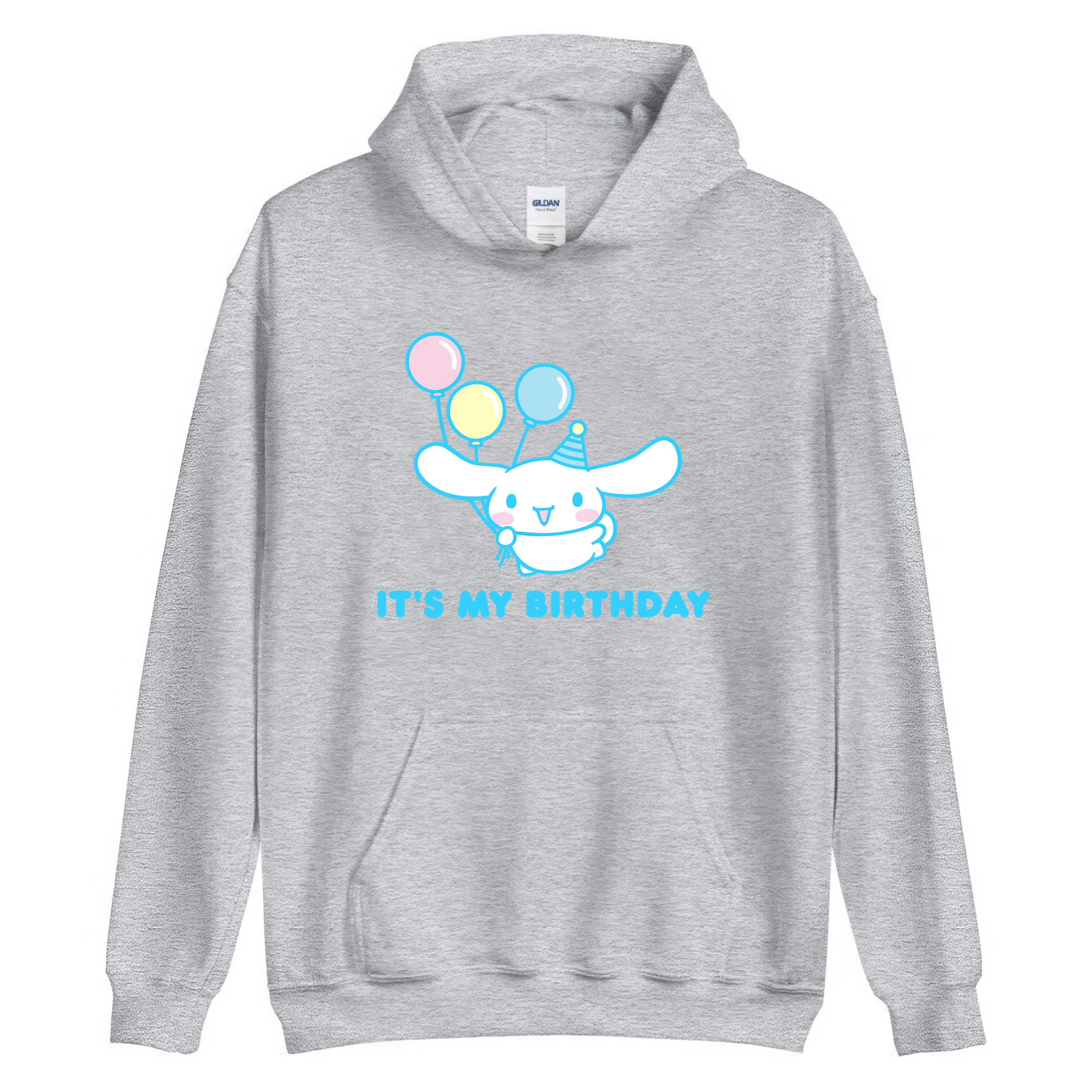 Cinnamoroll It's my Birthday Hoodie - Walmart.com