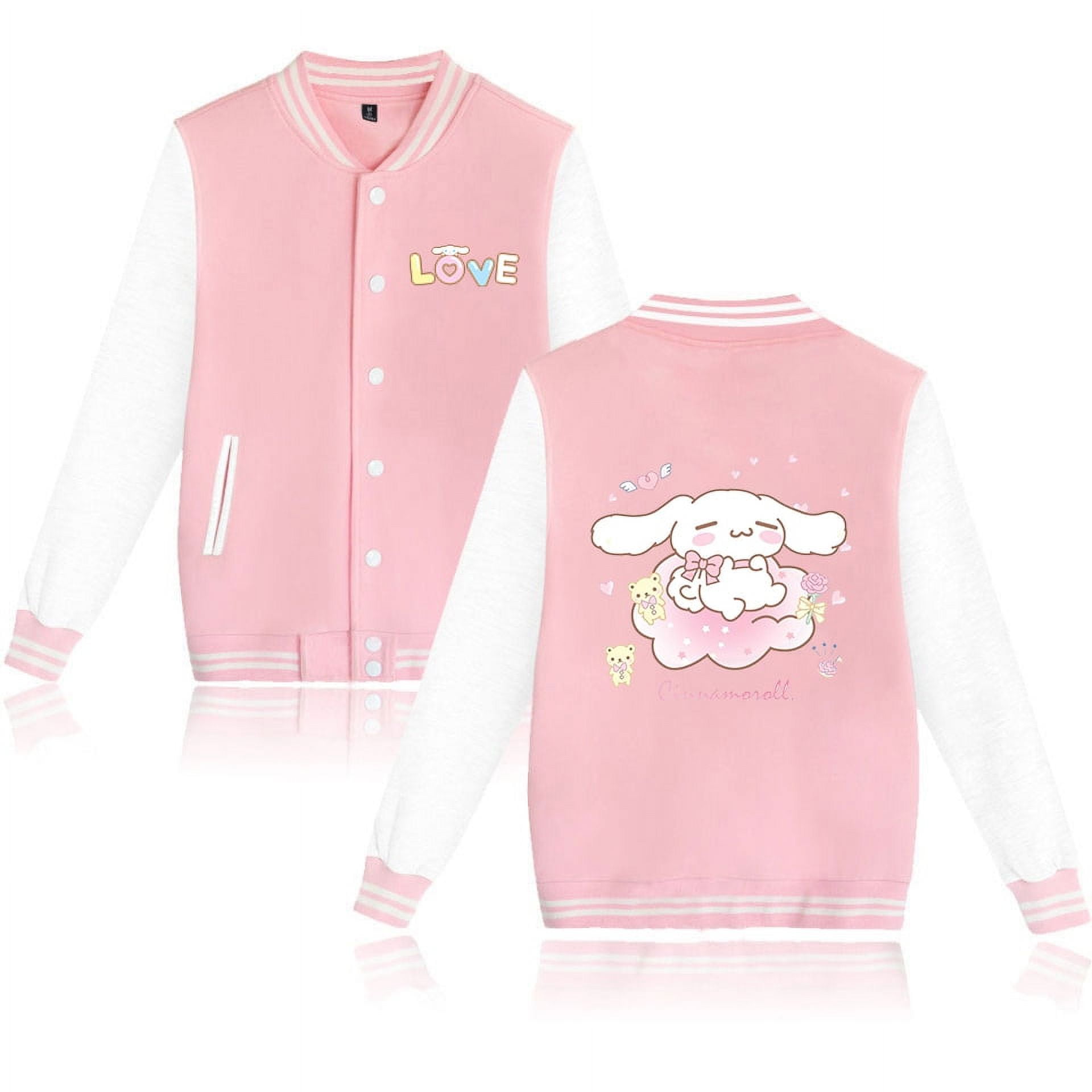Cinnamoroll Jacket Autumn Coat Cartoon Streetwear Cute Xmas Gift ...