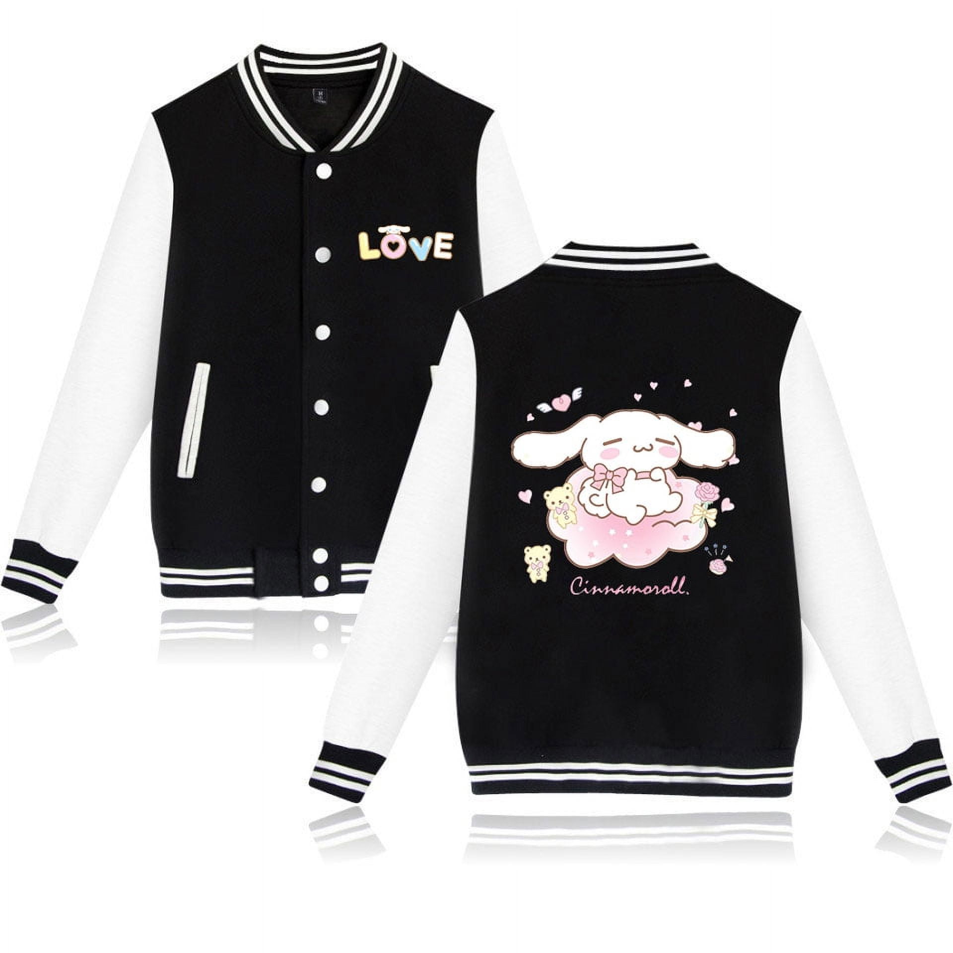 Cinnamoroll Jacket Autumn Coat Cartoon Streetwear Cute Xmas Gift ...