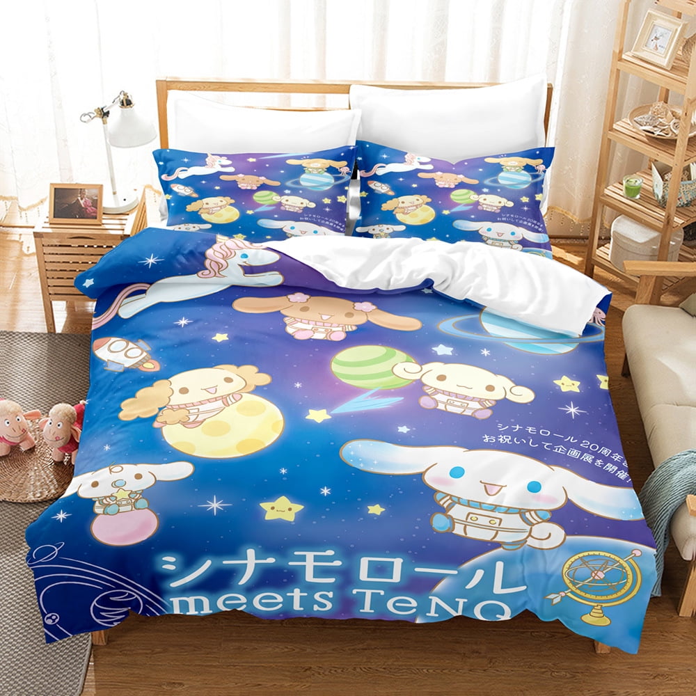 Cinnamoroll Kuromi Duvet cover 3-piece set (Duvet cover+2*pillow case ...