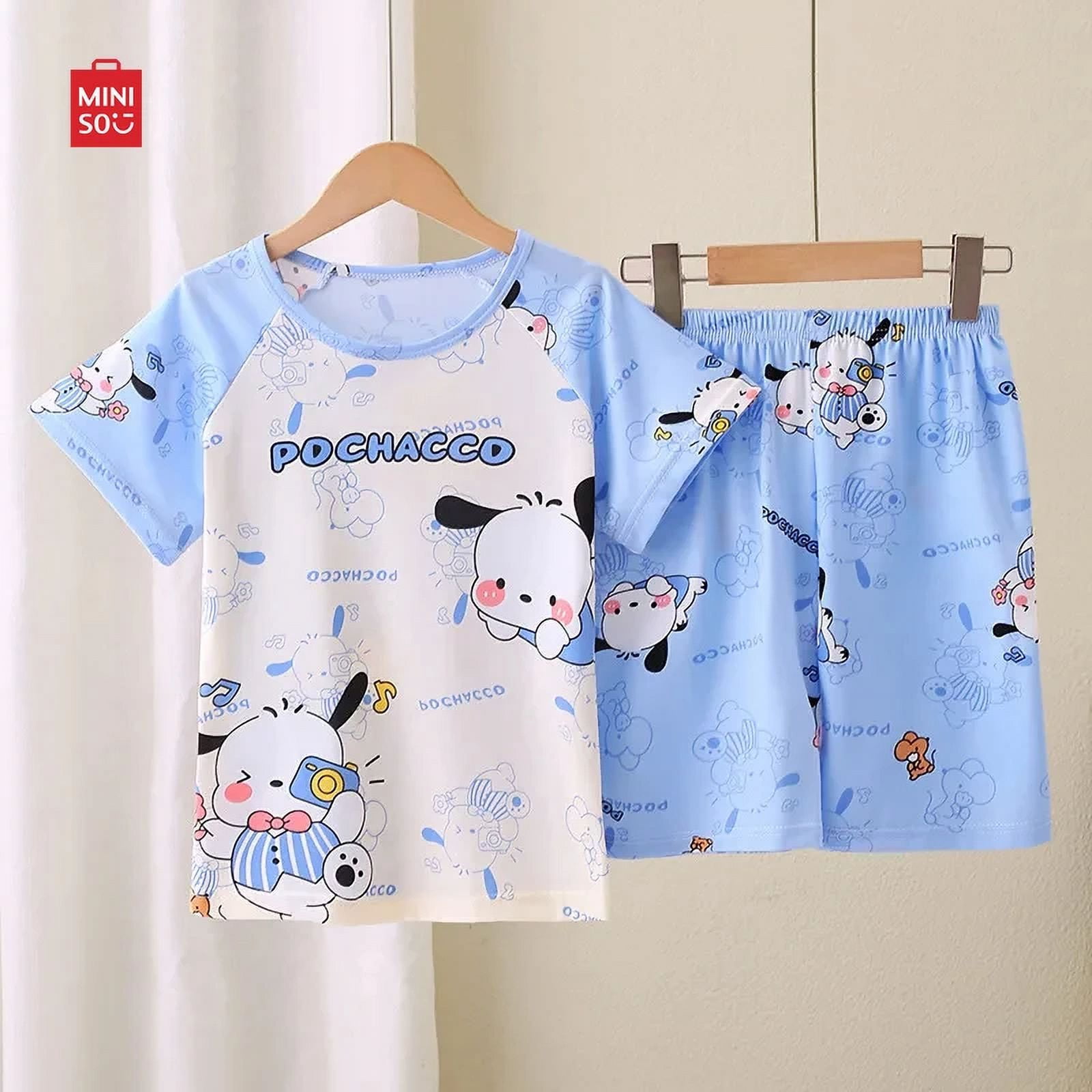 Cinnamoroll Kuromi My Melody Children's Pajamas 2024 Summer Kawaii Milk ...