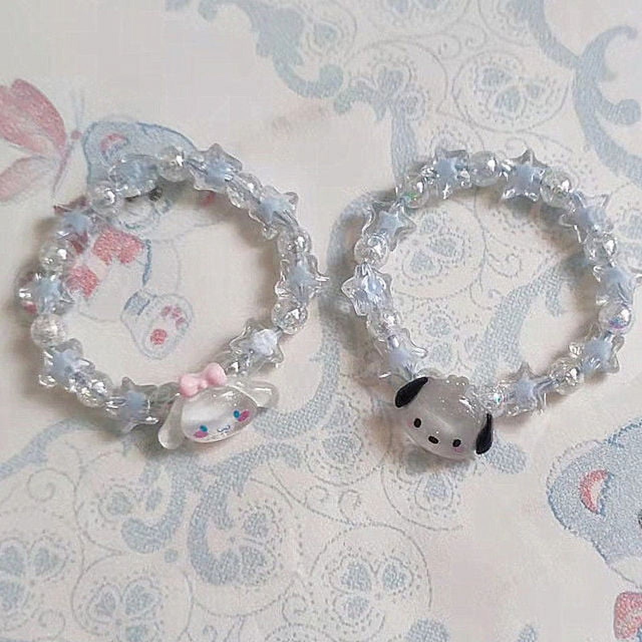 Cinnamoroll Kuromi My Melody Pochacco Sanrio Cartoon Cute Crystal