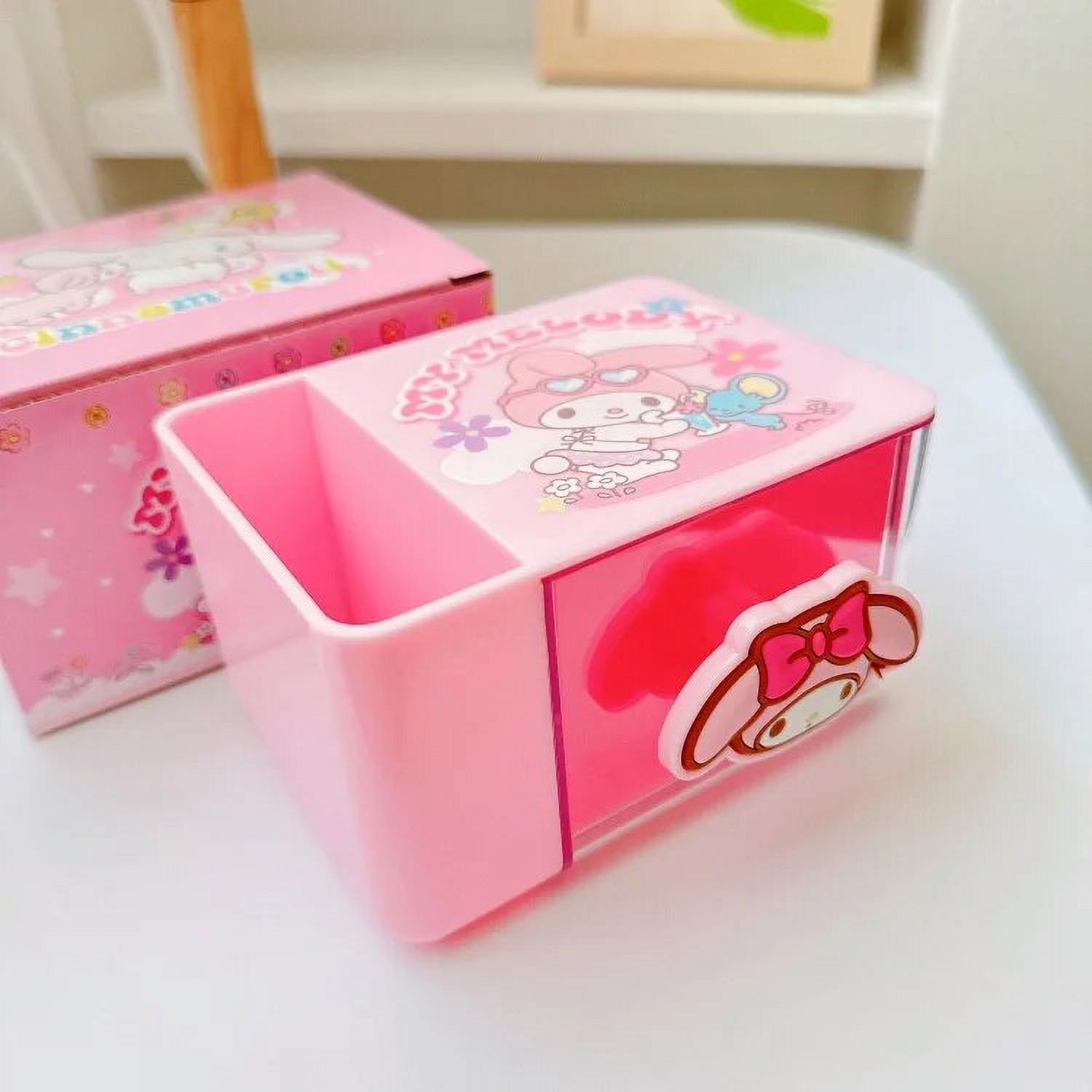Cinnamoroll Kuromi Sanrio Kawaii Anime Jewelry Organizer Case My Melody ...
