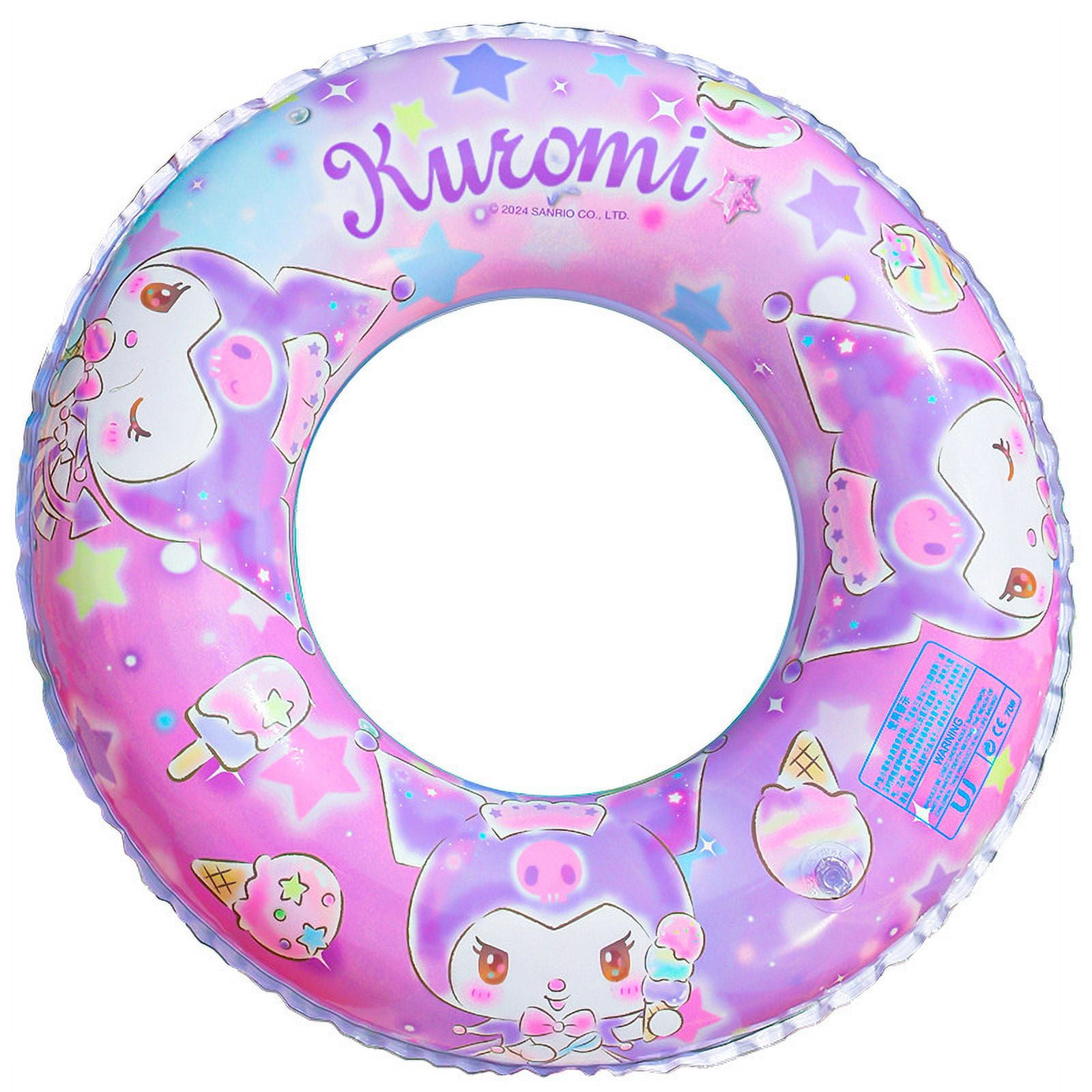 Cinnamoroll Kuromi Swimming Ring Boys and Girls Summer Sanrio Child ...