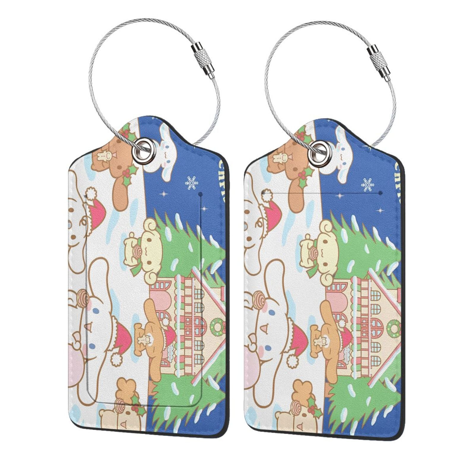 Cinnamoroll Luggage Tags for Suitcases Travel ID Identification Labels ...