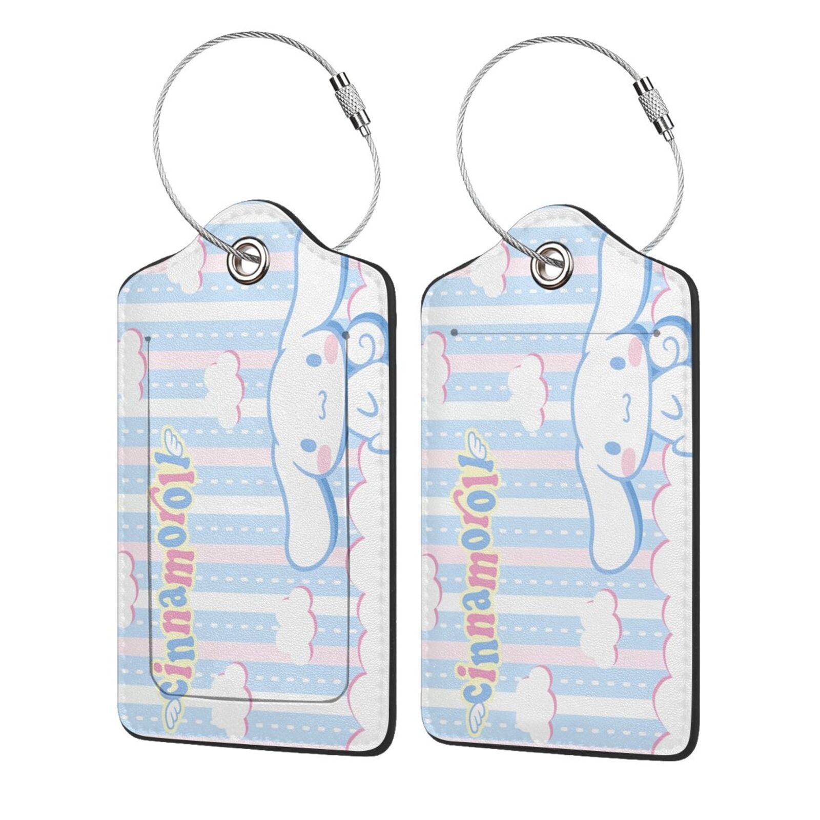Cinnamoroll Luggage Tags for Suitcases Travel ID Identification Labels ...
