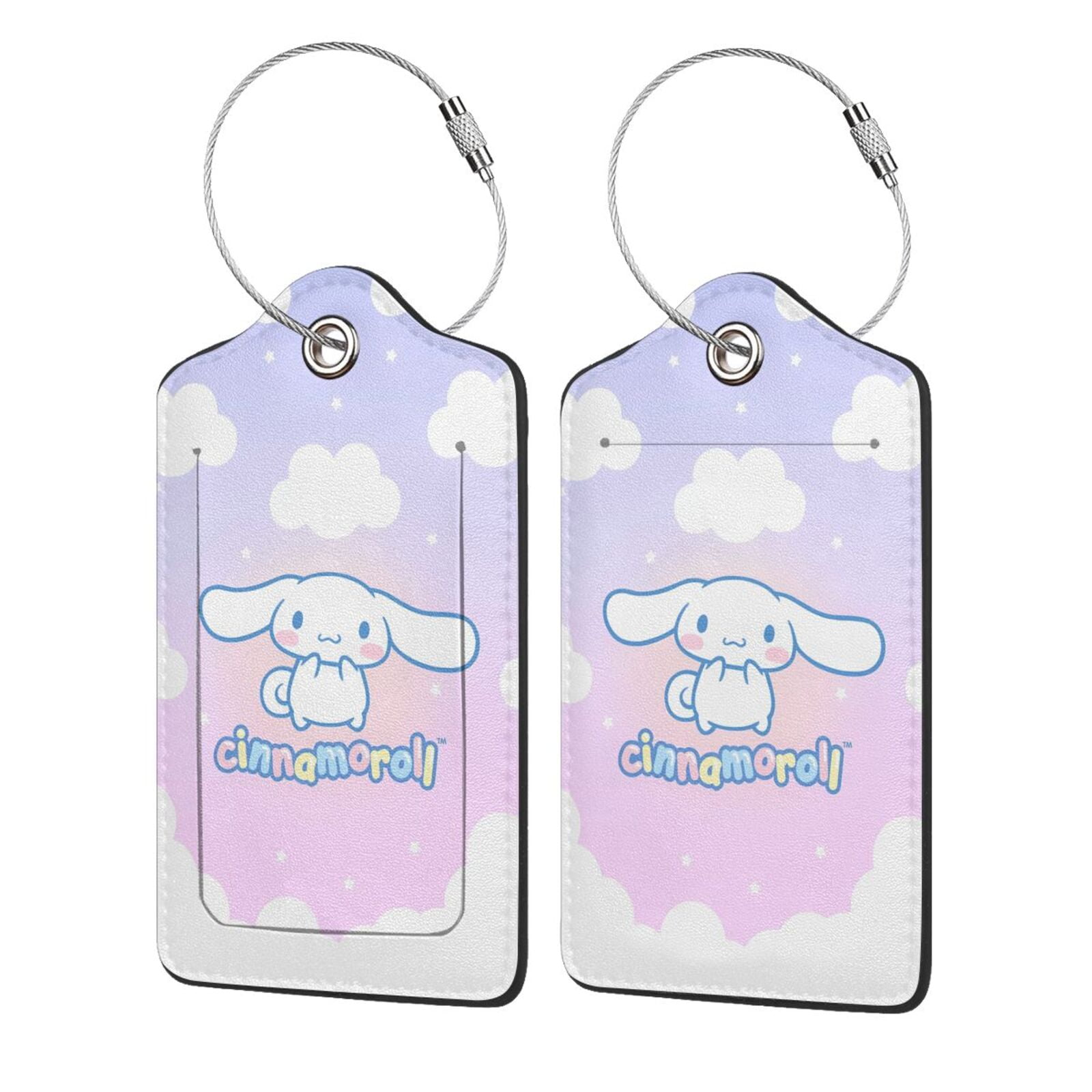 Cinnamoroll Luggage Tags for Suitcases Travel ID Identification Labels ...