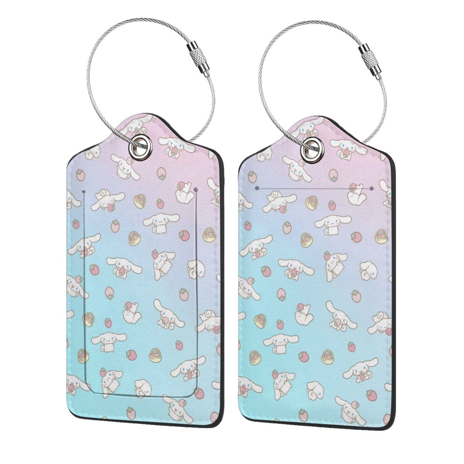 Cinnamoroll Luggage Tags for Suitcases Travel ID Identification Labels ...
