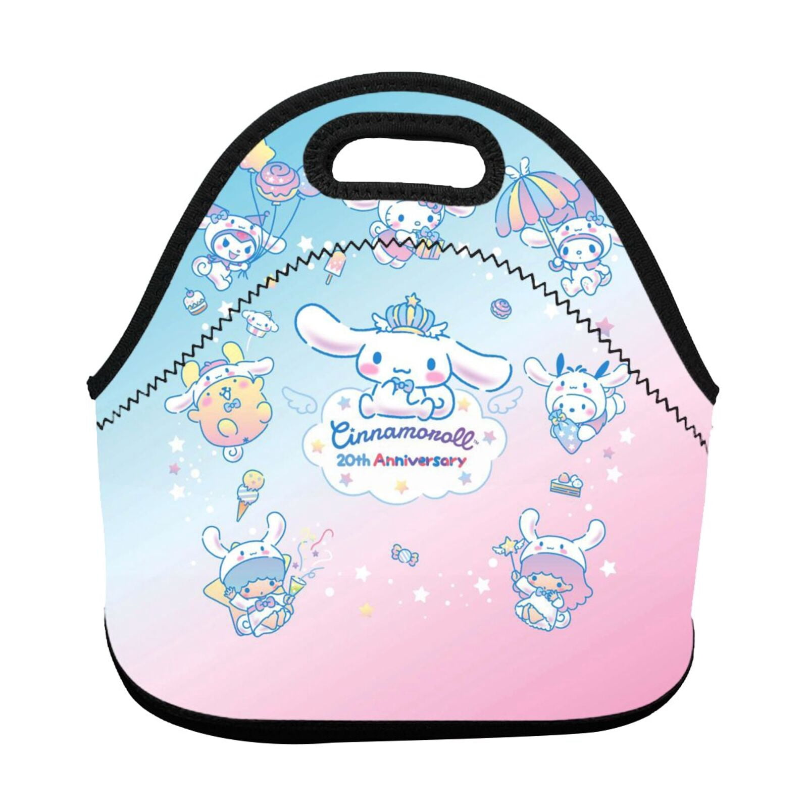 Cinnamoroll Lunch bag Insulated lunch box Tote Bag Reusable Washable ...