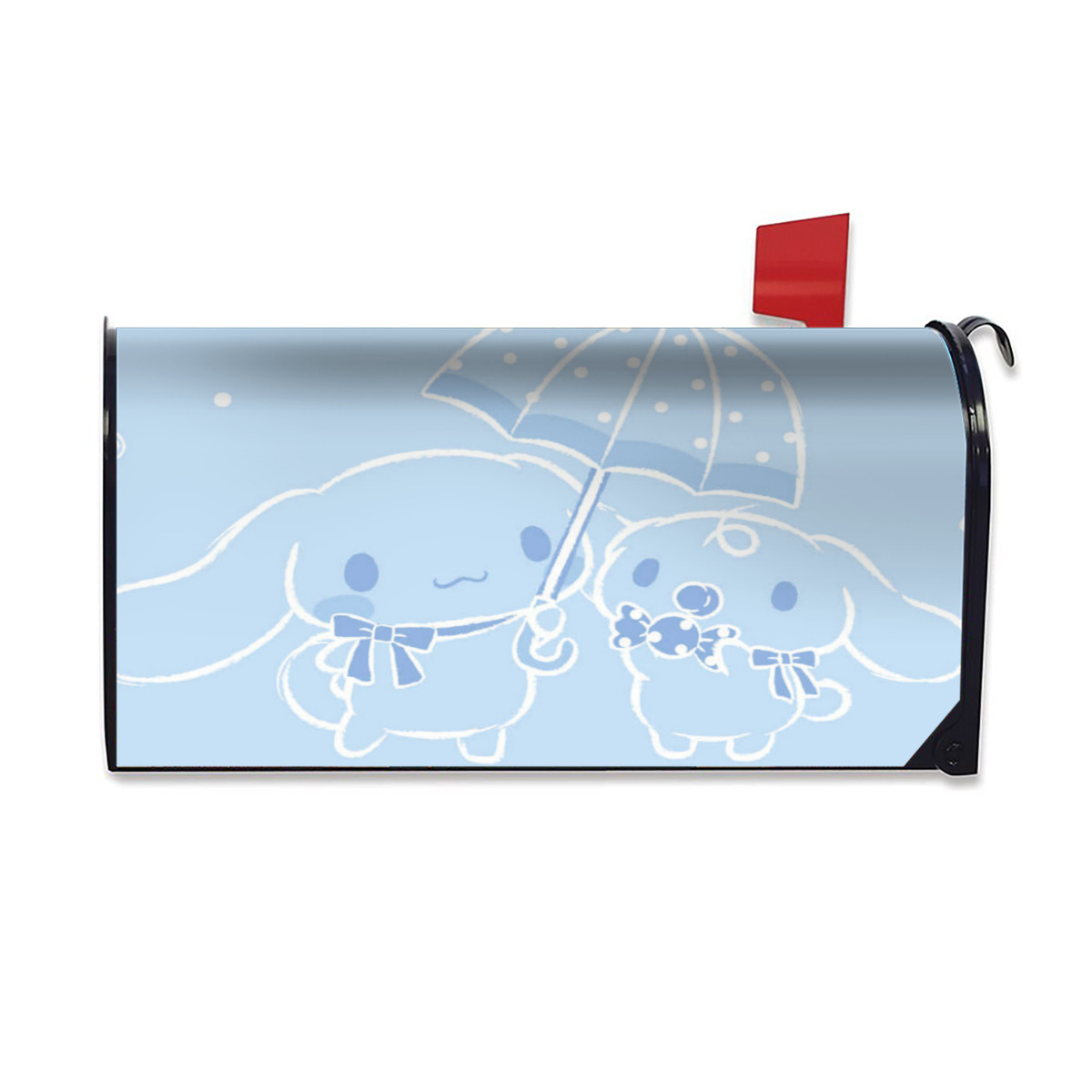 Cinnamoroll Mailbox Cover with Magnetic Strip Anime Mailbox Package ...