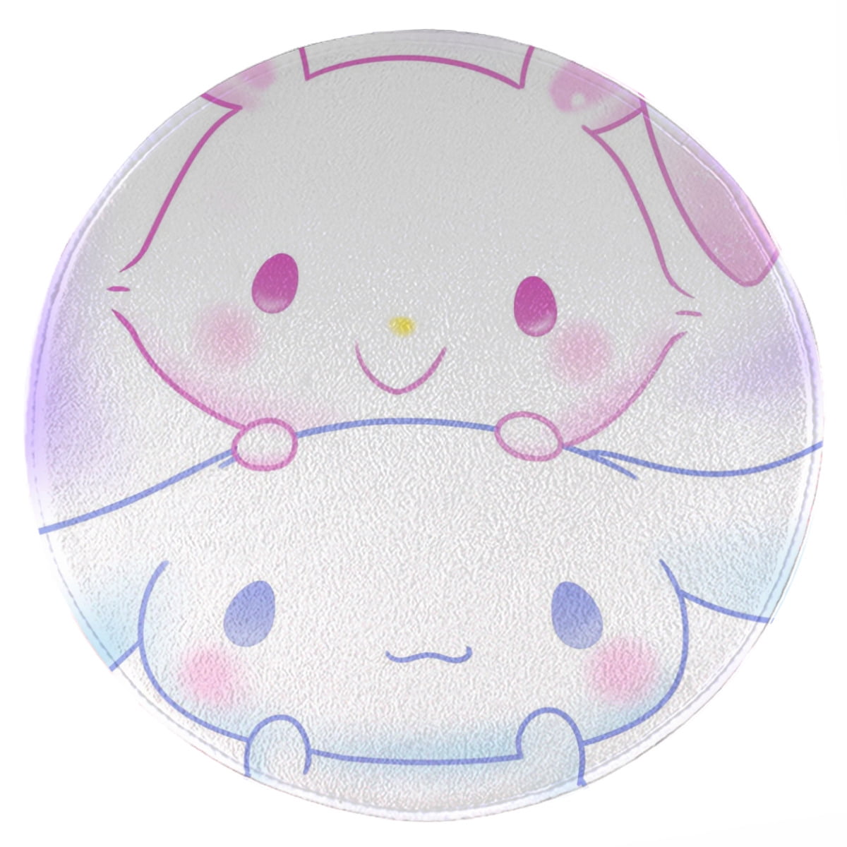 Cinnamoroll Mat Office Chair Mat, Home Round Floor Mat, 39-inch ...