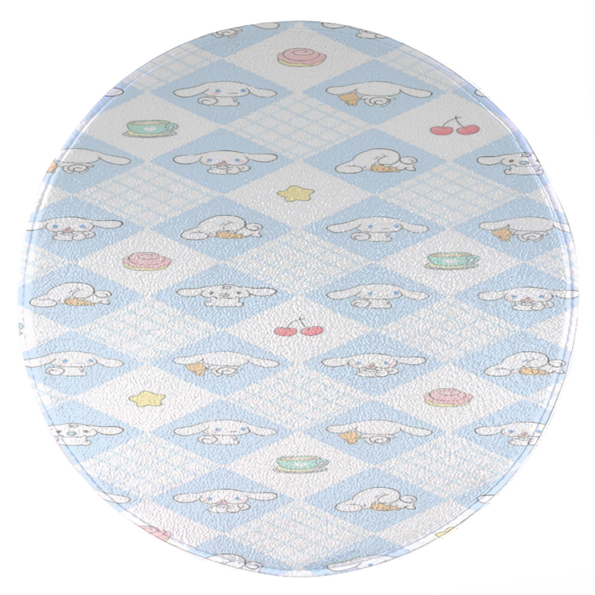 Cinnamoroll Mat Office Chair Mat, Home Round Floor Mat, 39-inch ...