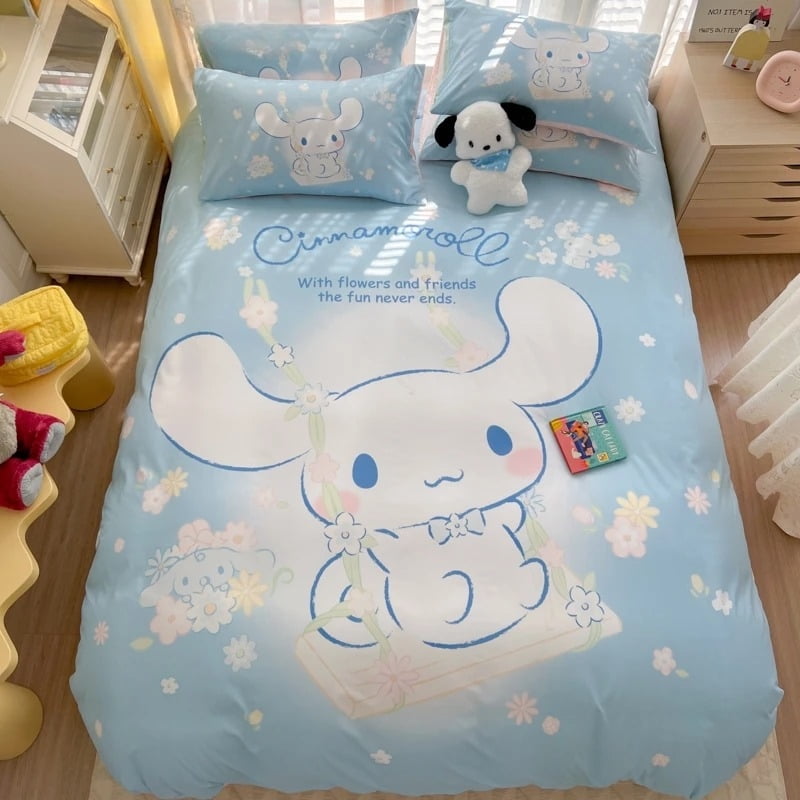 Cinnamoroll Melody Duvet Cover Cartoon Cute Quilt Covers Bed Bedding ...
