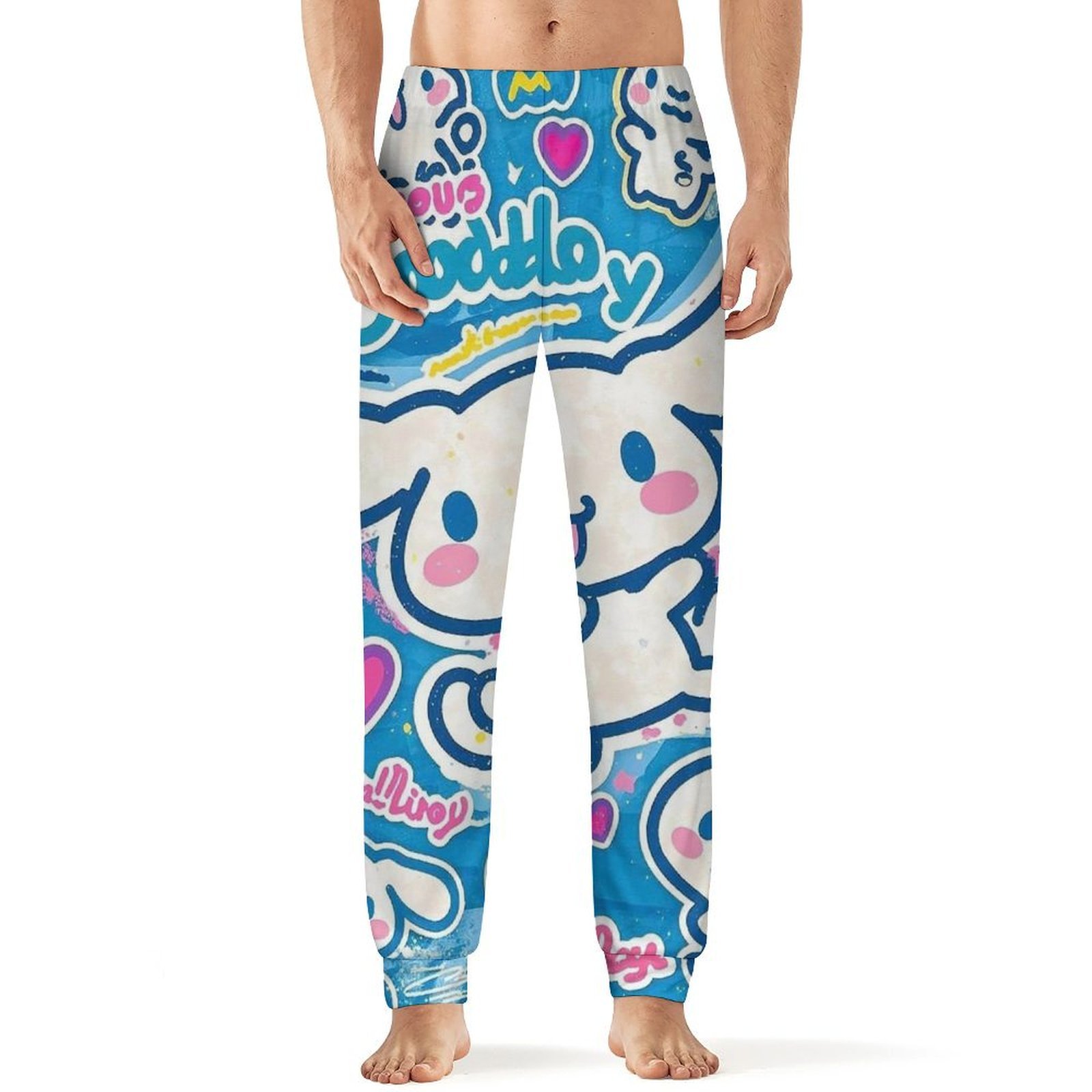 Cinnamoroll Men's Pajama Pants Soft Sleepwear Loung Pants for Men Pj ...