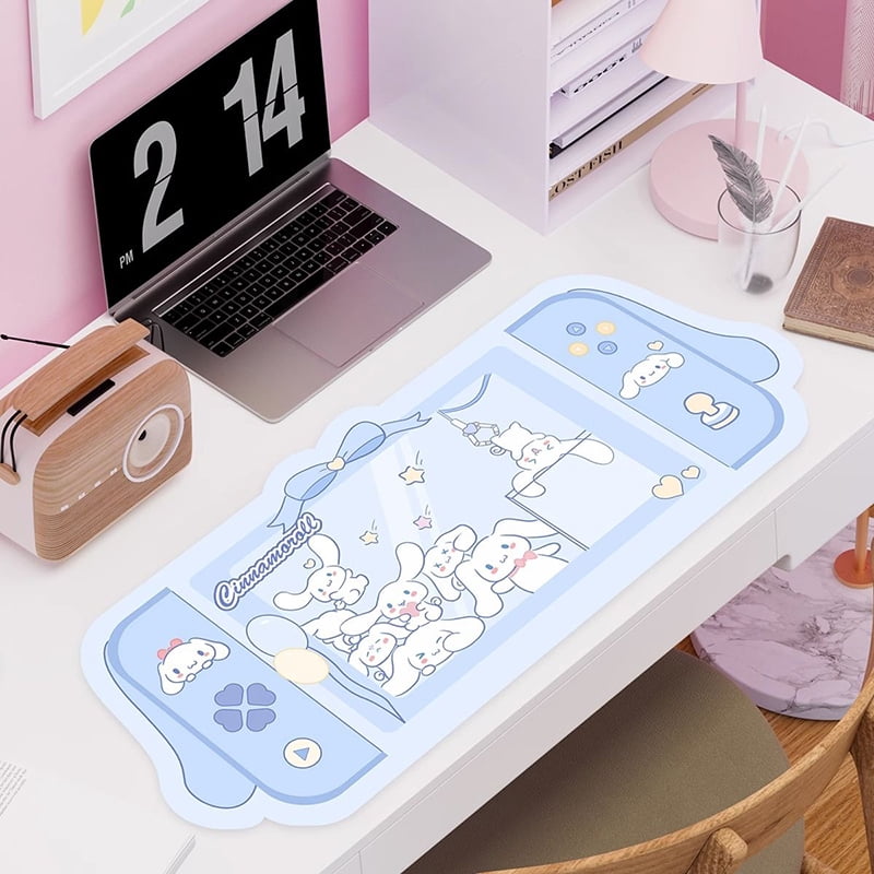 Cinnamoroll Mouse Pad Cartonn Anime Oversized Gamer Keyboard Mouse Pads ...