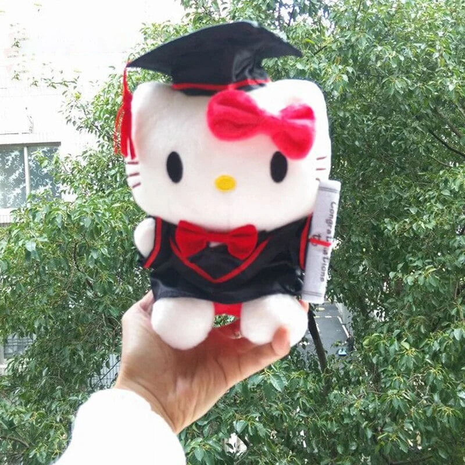 Cinnamoroll My Melody Graduation Plush Toy Cute Kuromi Hello Kitty ...