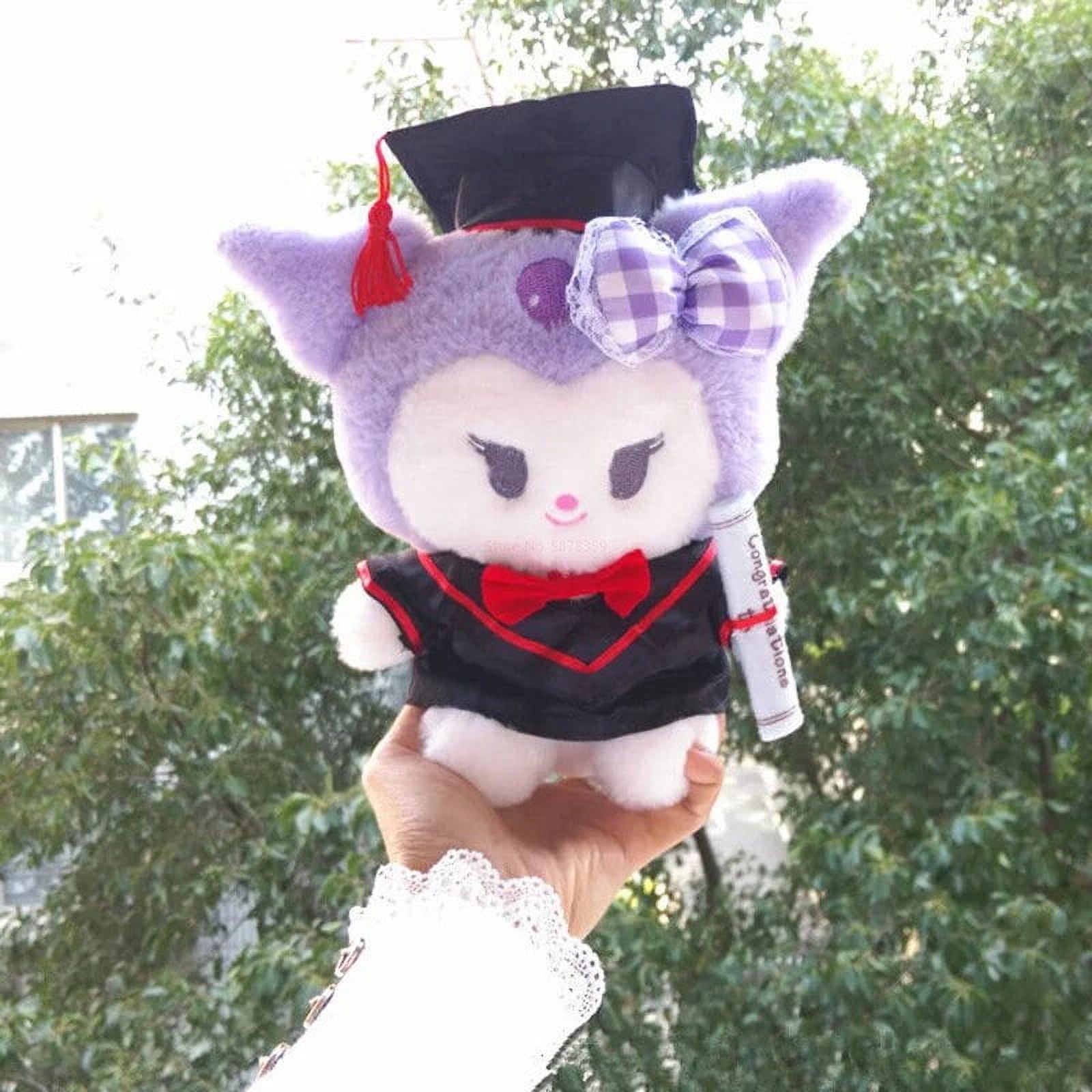 Cinnamoroll My Melody Graduation Plush Toy Cute Kuromi Hello Kitty ...