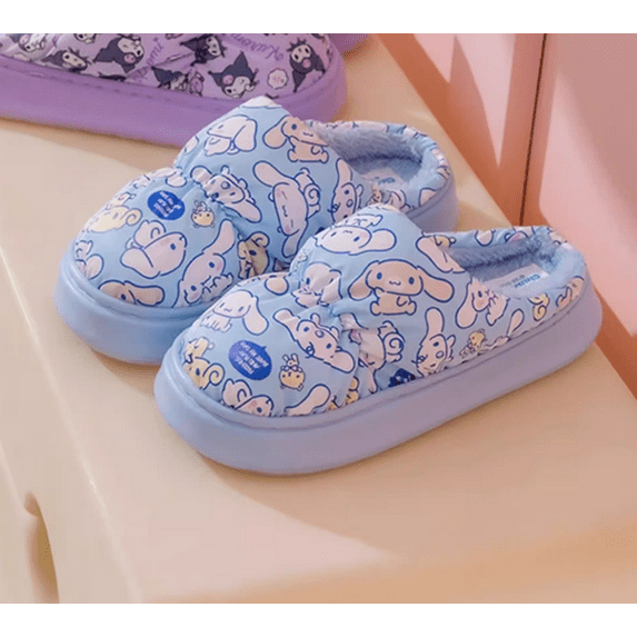 Cinnamoroll My Melody Kuromi Hello Kitty Sanrio Soft Home Slippers ...