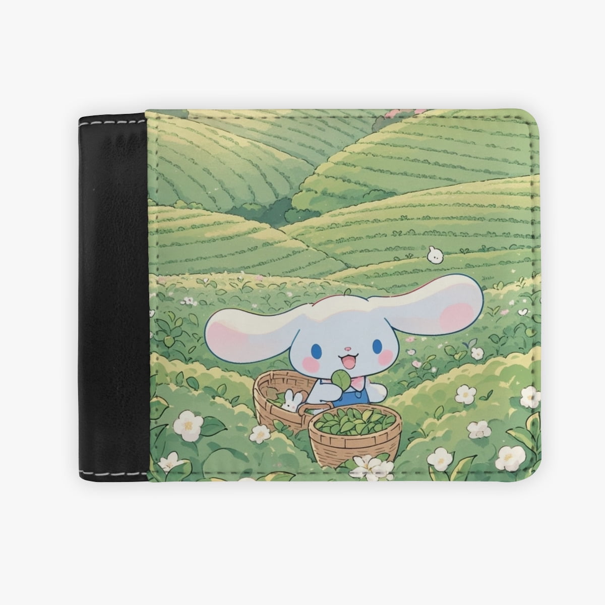 Cinnamoroll PU Bifold Wallet for Boys Girls, 4.64 x 3.71 Inches ...