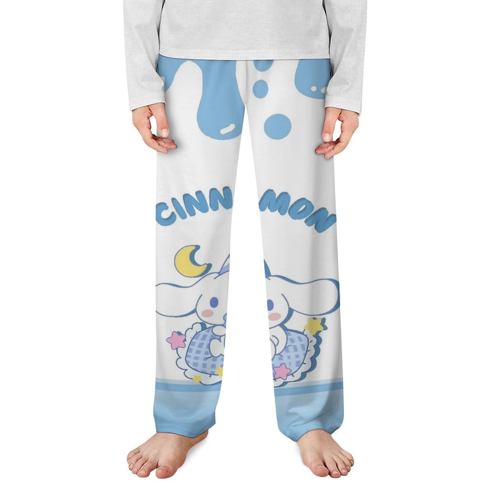 Cinnamoroll Pajama Pants for Gils Kids Cute Sleep Bottoms Cinnamoroll ...