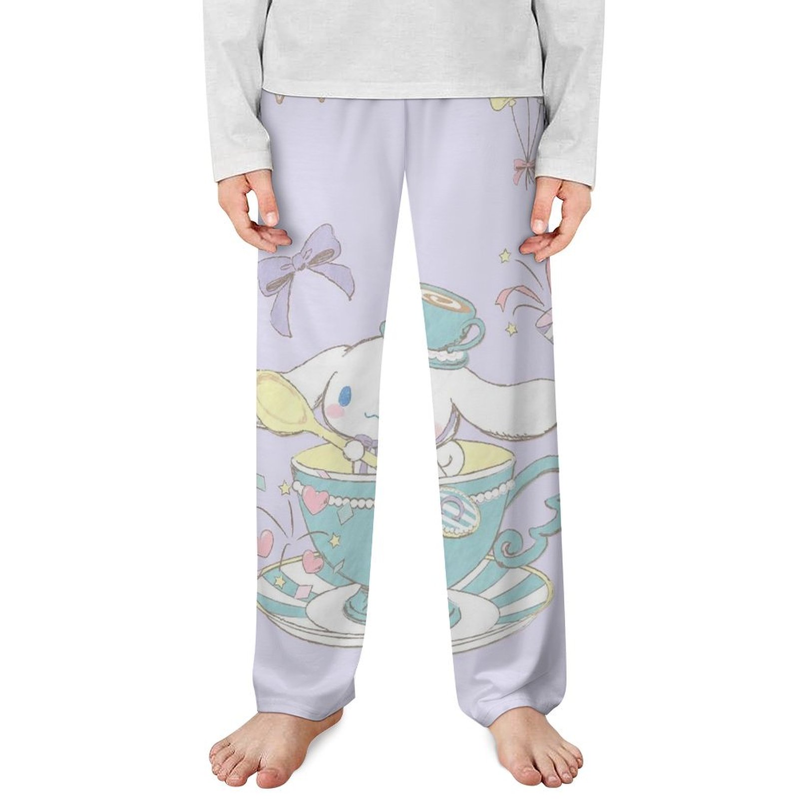 Cinnamoroll Pajama Pants for Gils Kids Cute Sleep Bottoms Cinnamoroll ...