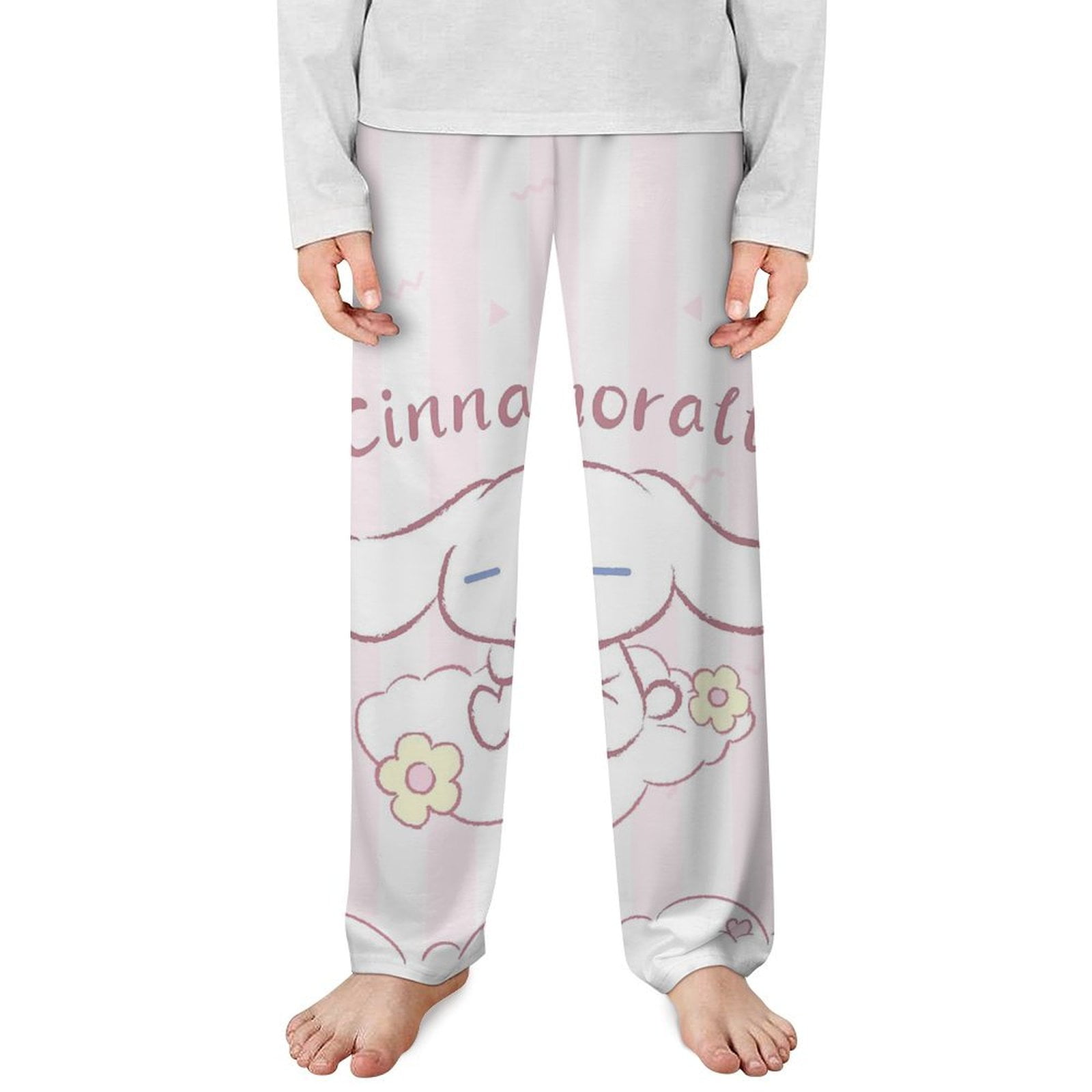 Cinnamoroll Pajama Pants for Gils Kids Cute Sleep Bottoms Cinnamoroll ...