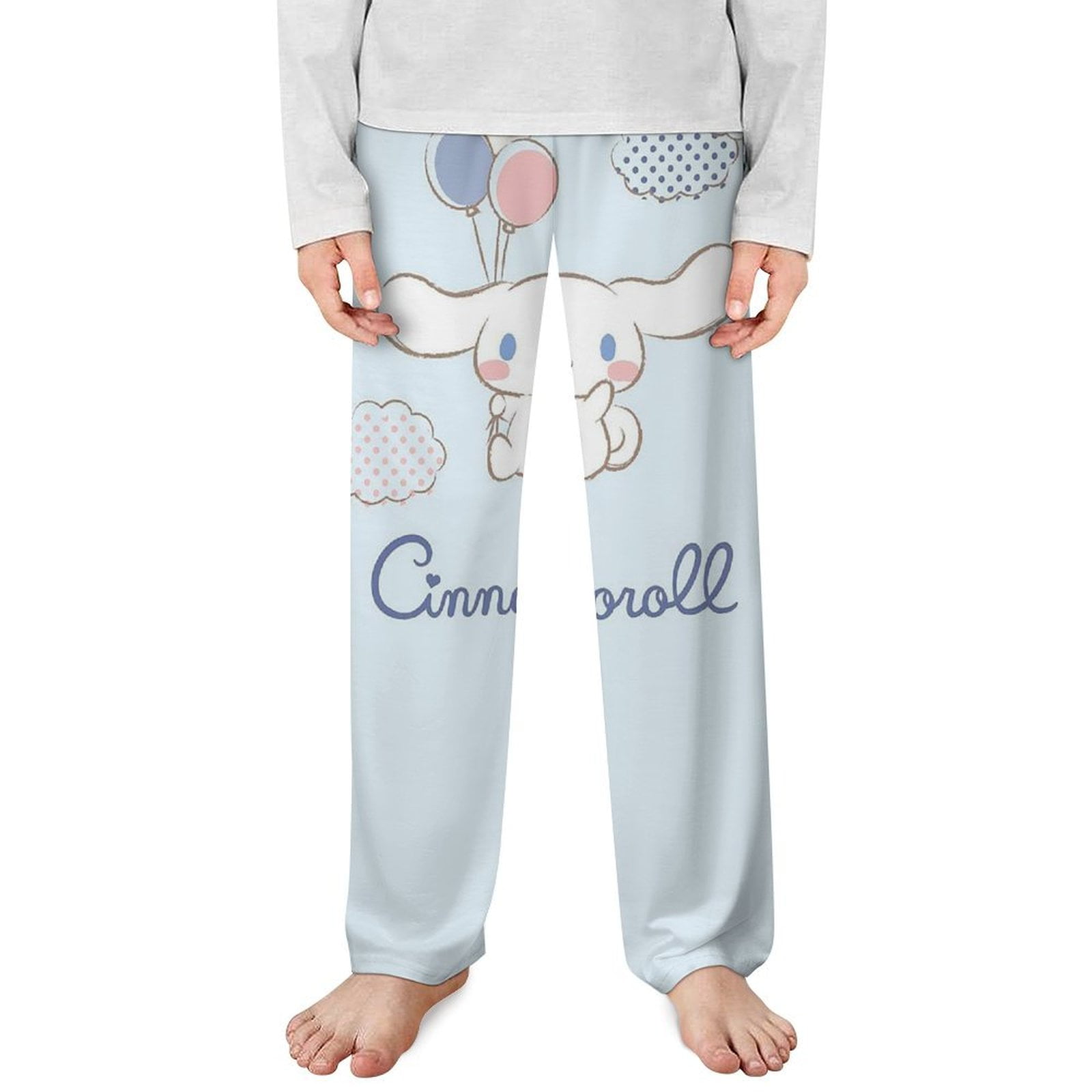 Cinnamoroll Pajama Pants for Gils Kids Cute Sleep Bottoms Cinnamoroll ...