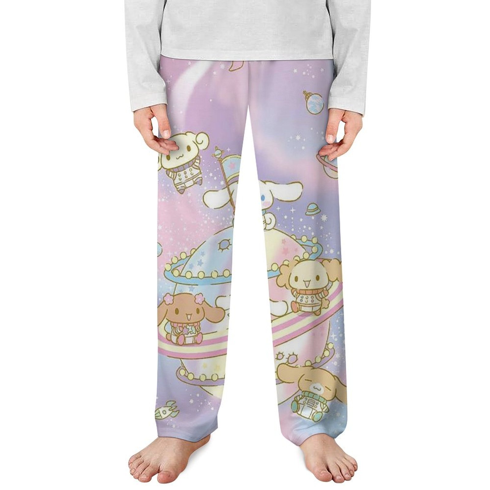Cinnamoroll Pajama Pants for Gils Kids Cute Sleep Bottoms Cinnamoroll ...