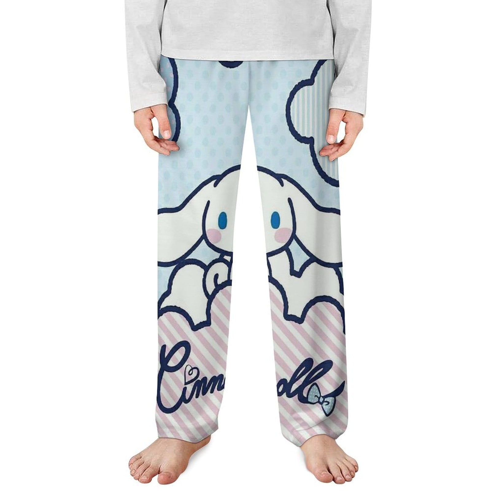Cinnamoroll Pajama Pants for Gils Kids Cute Sleep Bottoms Cinnamoroll ...