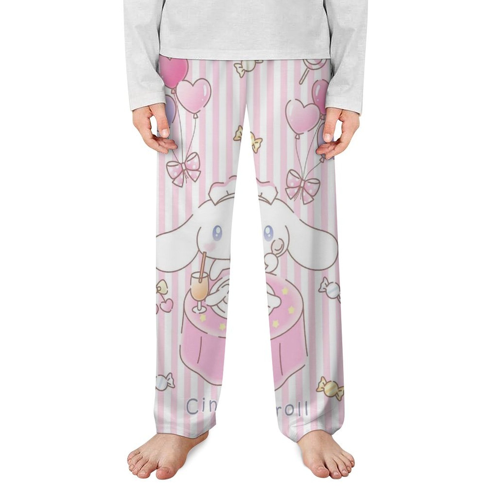 Cinnamoroll Pajama Pants for Gils Kids Cute Sleep Bottoms Cinnamoroll ...