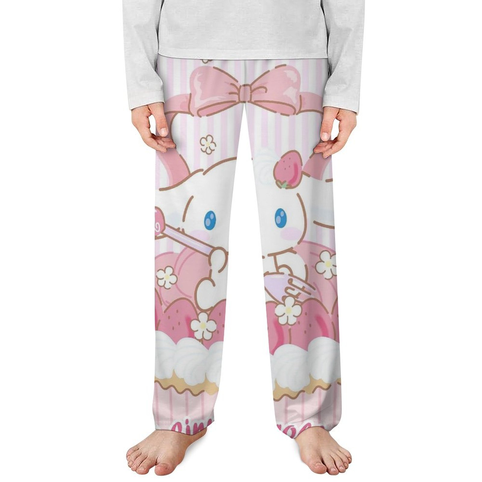 Cinnamoroll Pajama Pants for Gils Kids Cute Sleep Bottoms Cinnamoroll ...