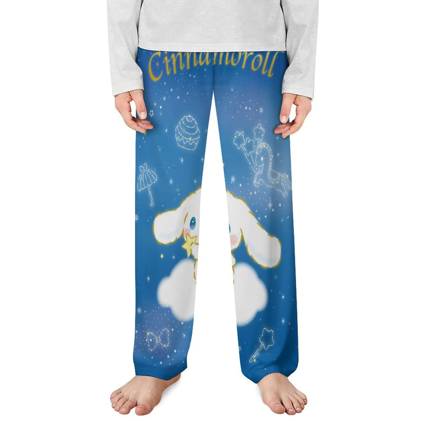 Cinnamoroll Pajama Pants for Kids Long Sleep Plaid Pants Soft Lounge Pj ...