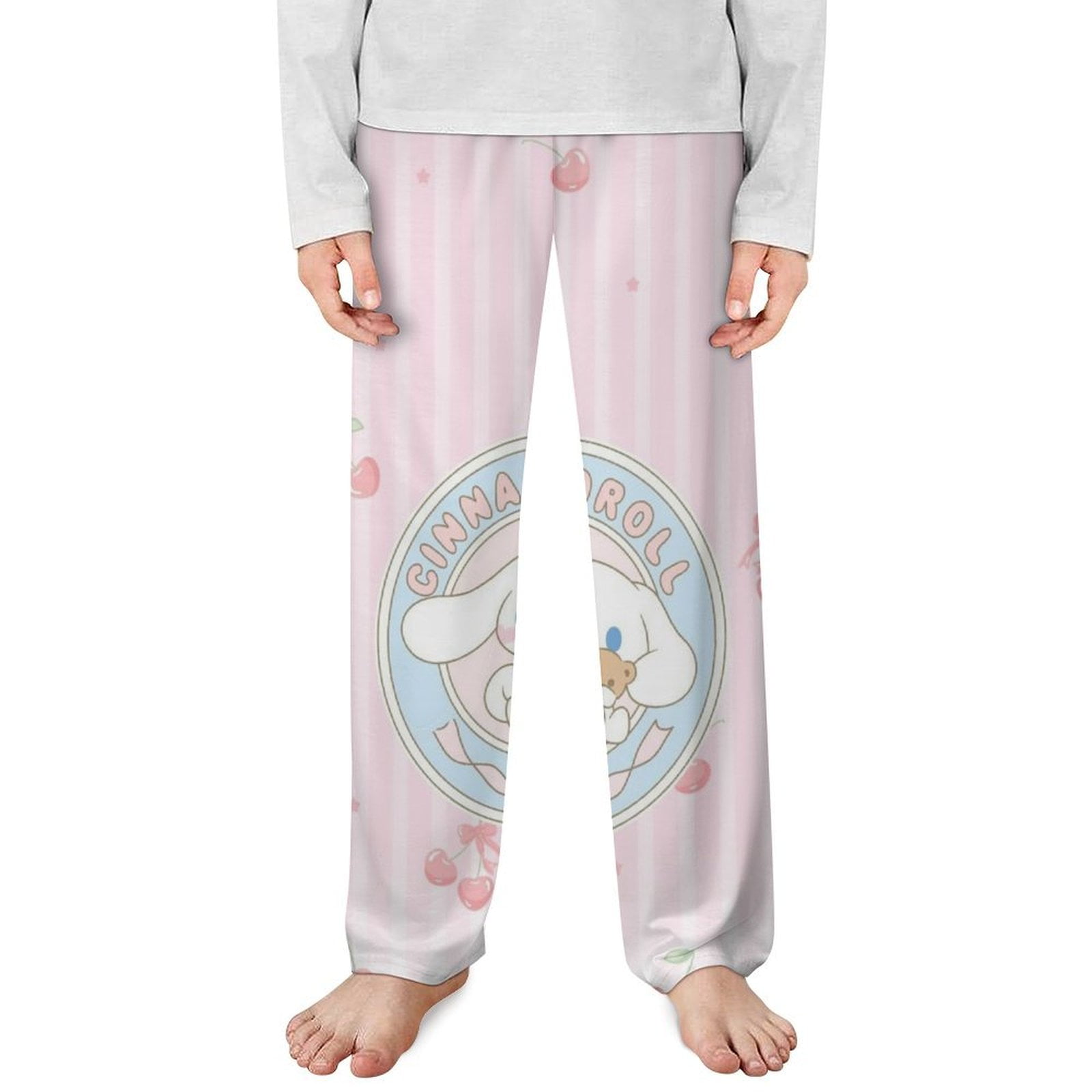 Cinnamoroll Pajama Pants for Kids Long Sleep Plaid Pants Soft Lounge Pj ...