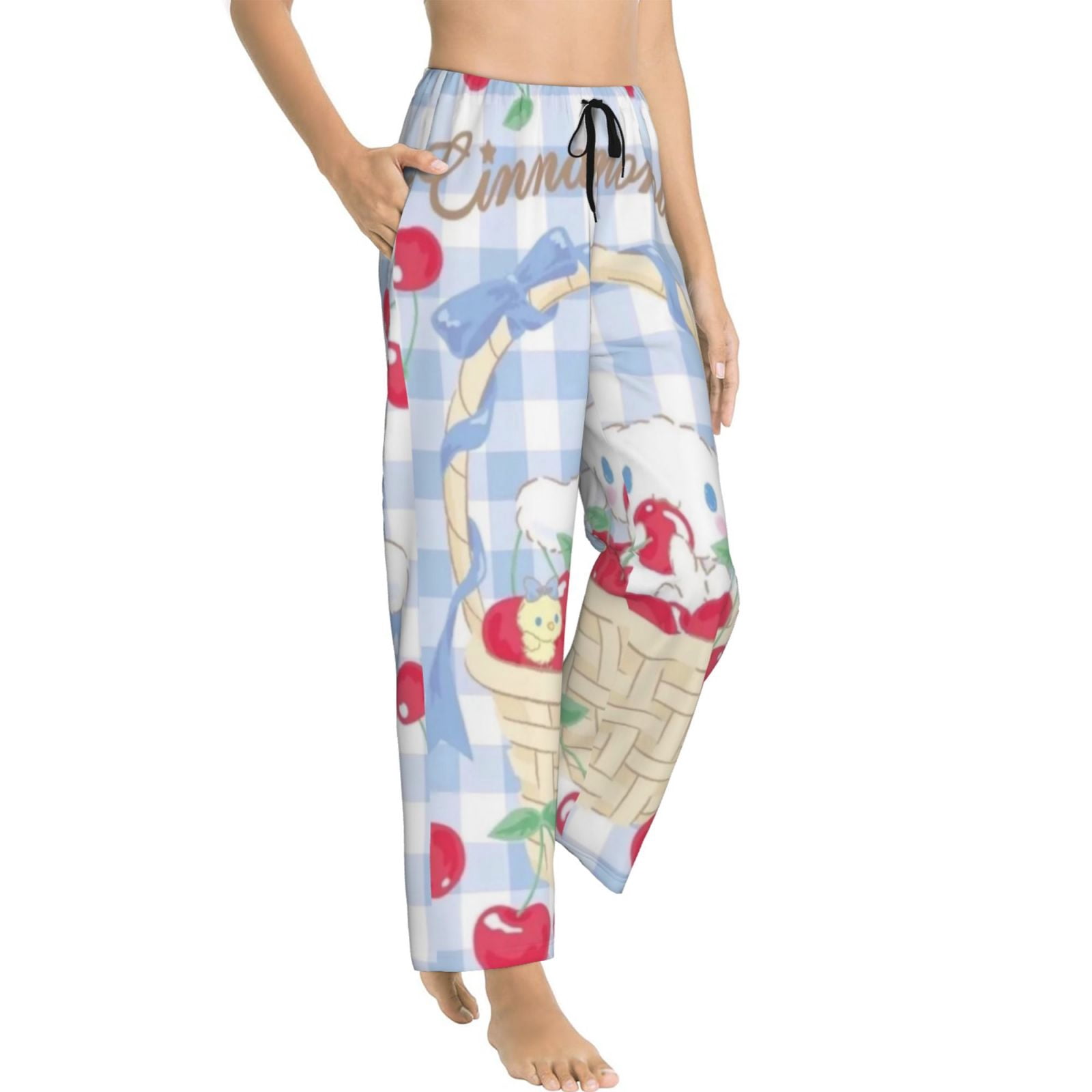 Cinnamoroll Pajama Pants for Women Cartoon Pajama Pants All Over Print ...