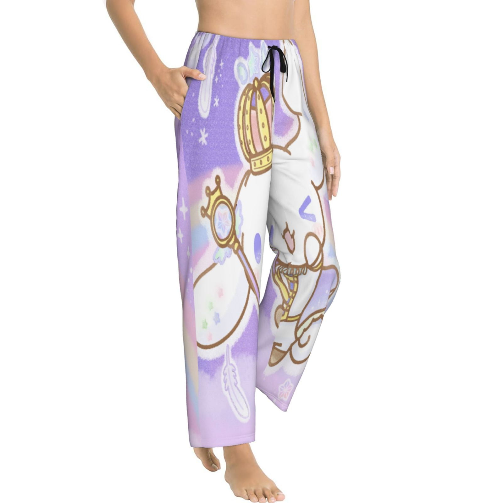 Cinnamoroll Pajama Pants for Women Cartoon Pajama Pants All Over Print ...
