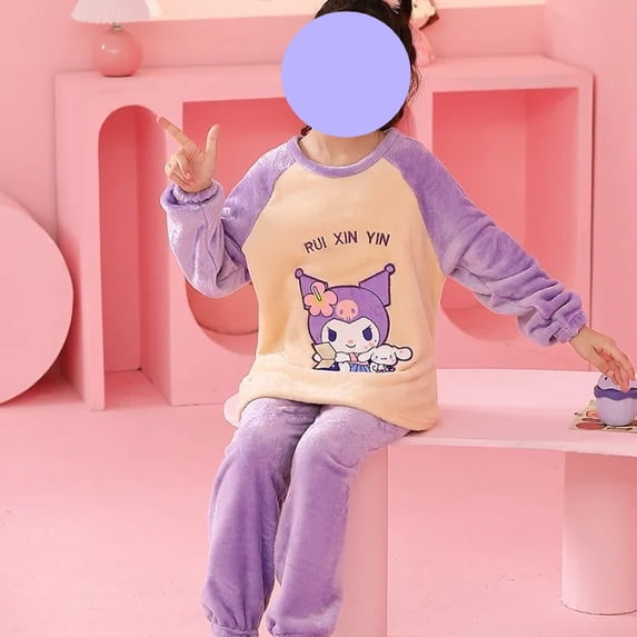 Cinnamoroll Pajamas Autumn Winter New Lounge Clothes Kawaii Cartoon ...