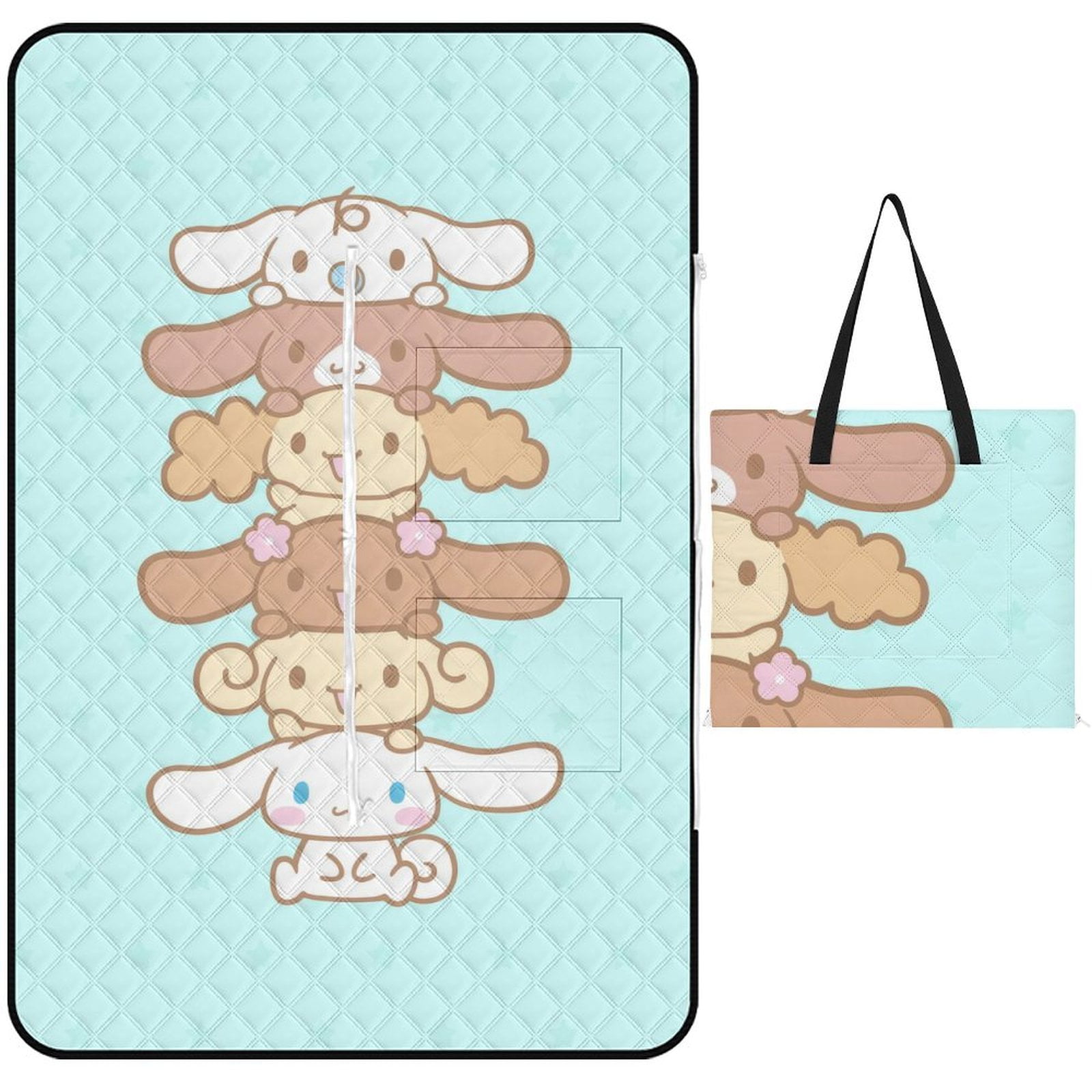 Cinnamoroll Picnic Blankets Beach Blanket, 60''x40'' Large Sandproof ...
