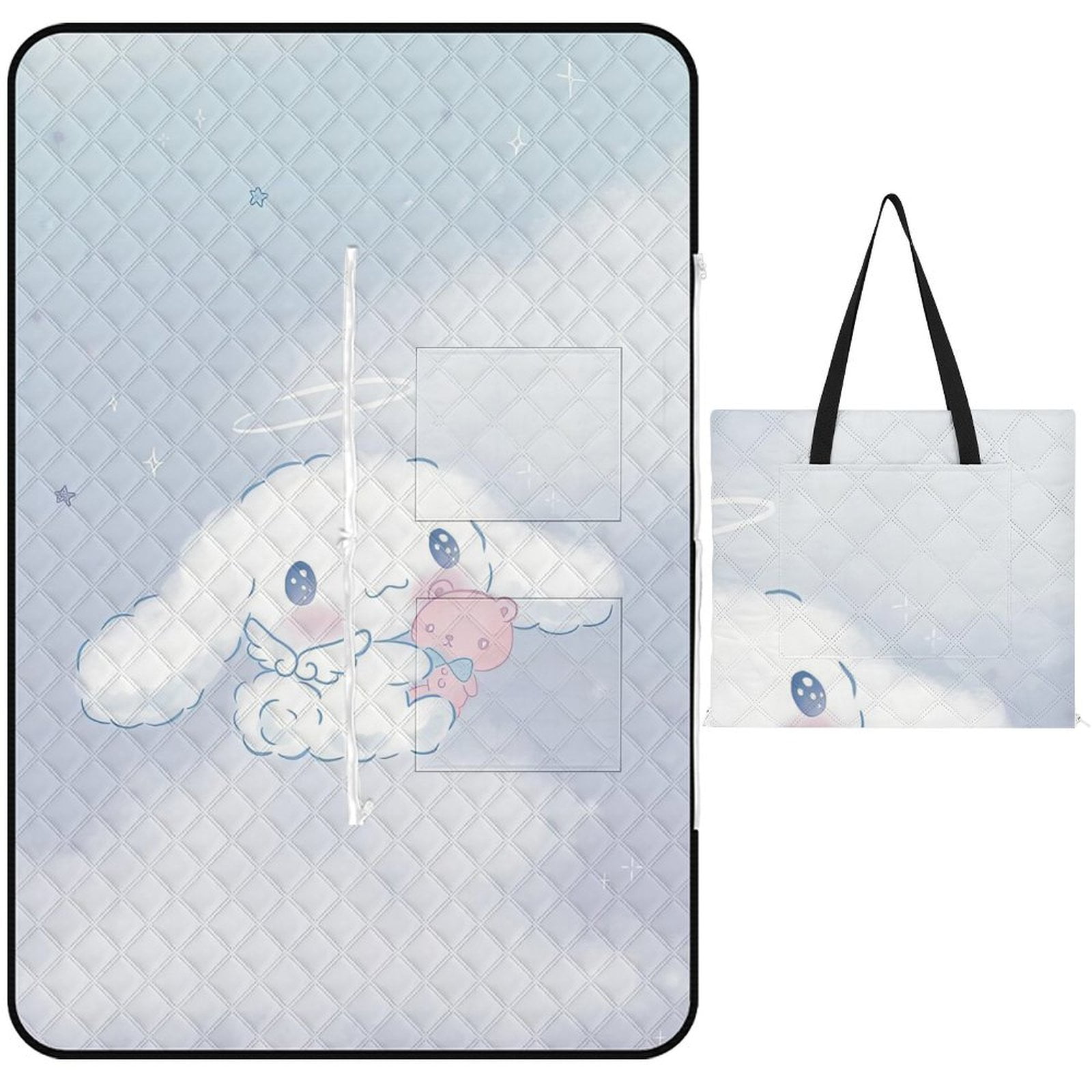 Cinnamoroll Picnic Blankets Beach Blanket, 60''x40'' Large Sandproof ...