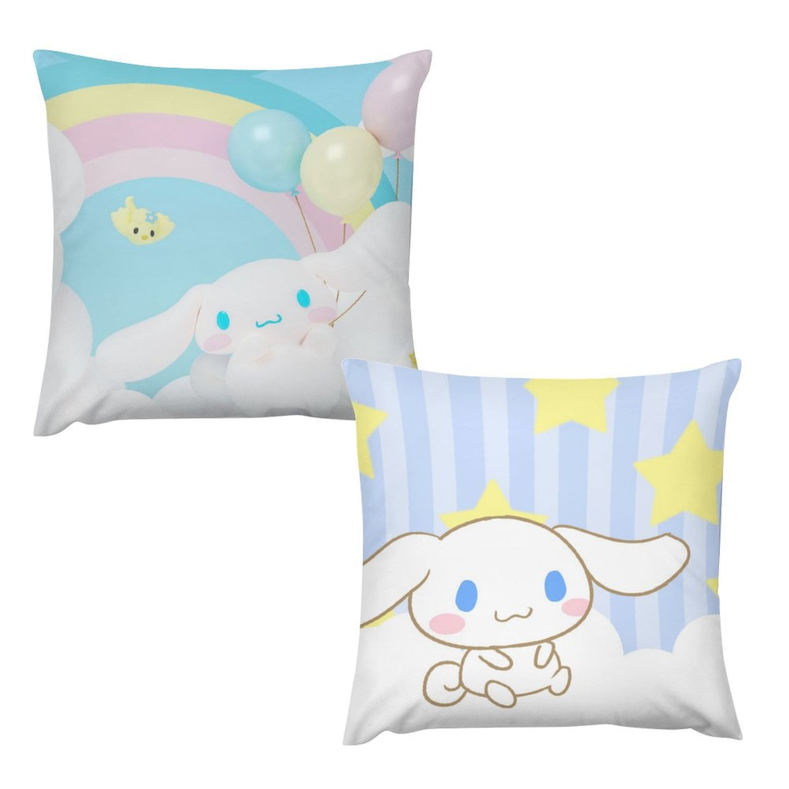 Cinnamoroll Pillow Covers Pack of 2 Pillowcases 18"X18" Cute Anime ...