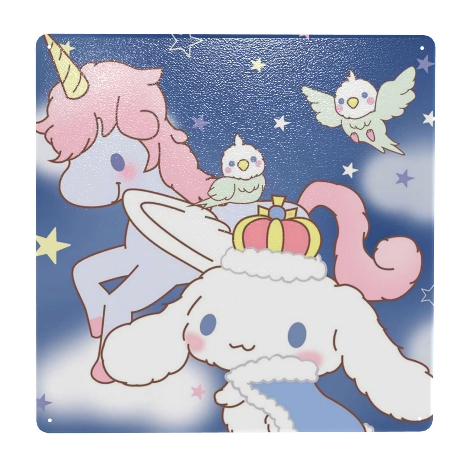 Cinnamoroll Pintura Impresa En Estaño, Decoración De Pared Para El Hogar (12x 12in) - Walmart.com